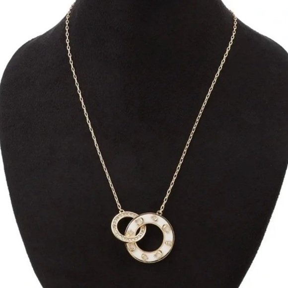 Coach | Jewelry | Coach Pegged Signature Interlocking Rings Enamel ...